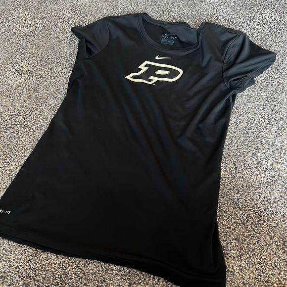 Nike | Tops | Purdue Nike Dry Fit Shirt | Poshmark